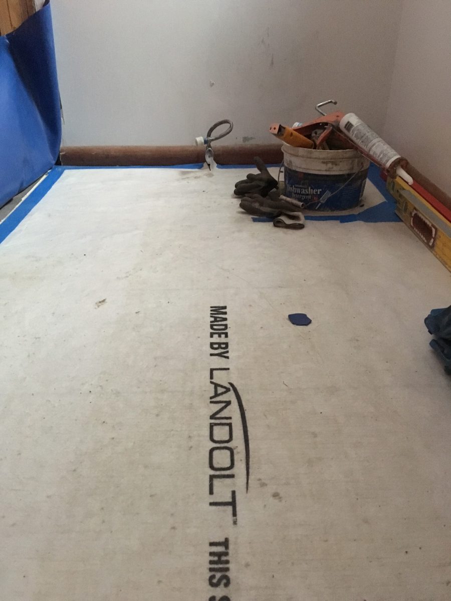 Vapor Breathable Nonwoven Temporary Floor Protection by Landolt